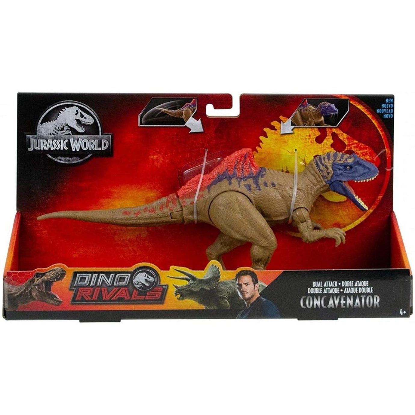 Gifts Greetings Mattel Jurassic World Dual Attack Concavenator Gifts Greetings Mattel Jurassic World Dual Attack Concavenator