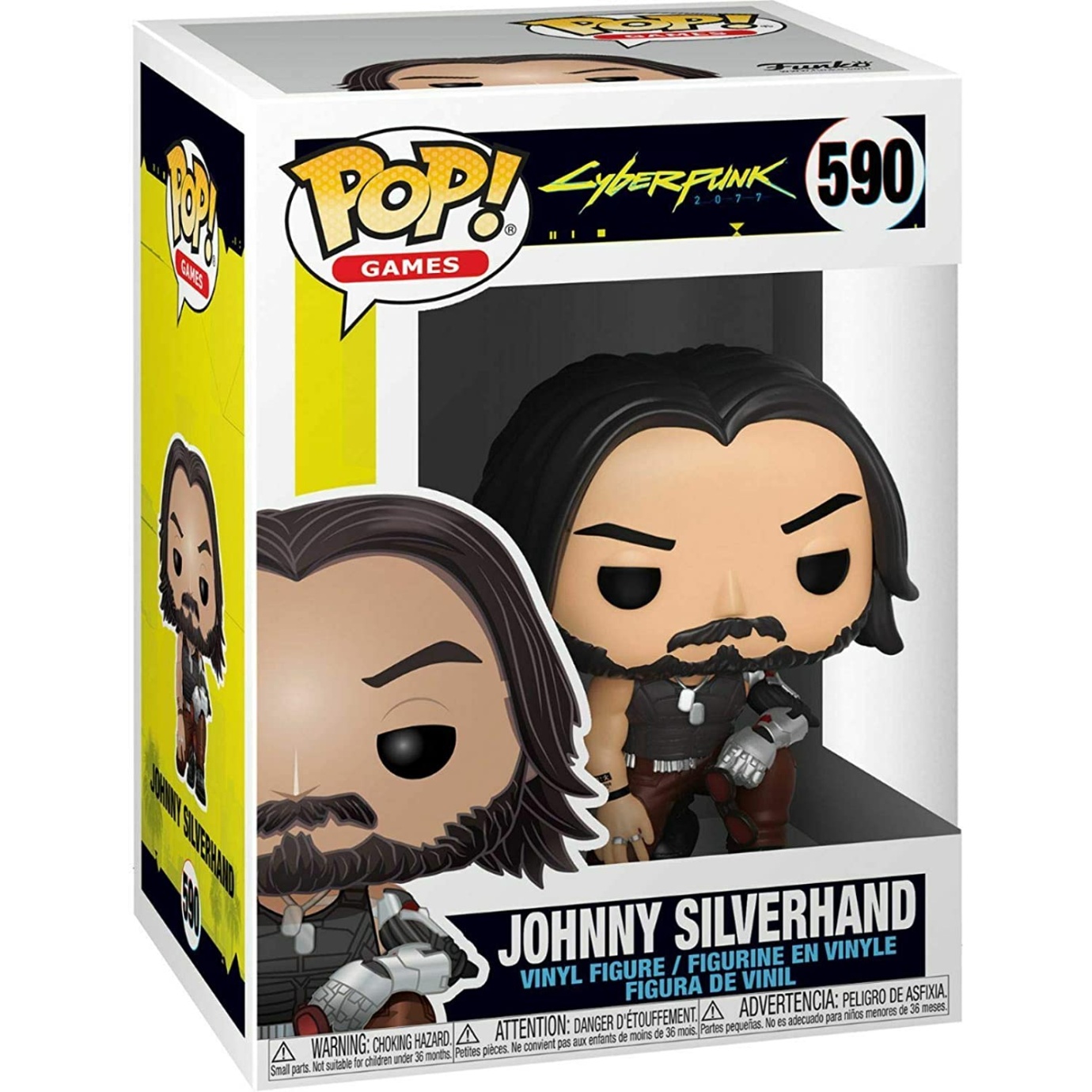 Gifts Greetings Funko POP Cyberpunk 2077 590 Johnny Silverhand