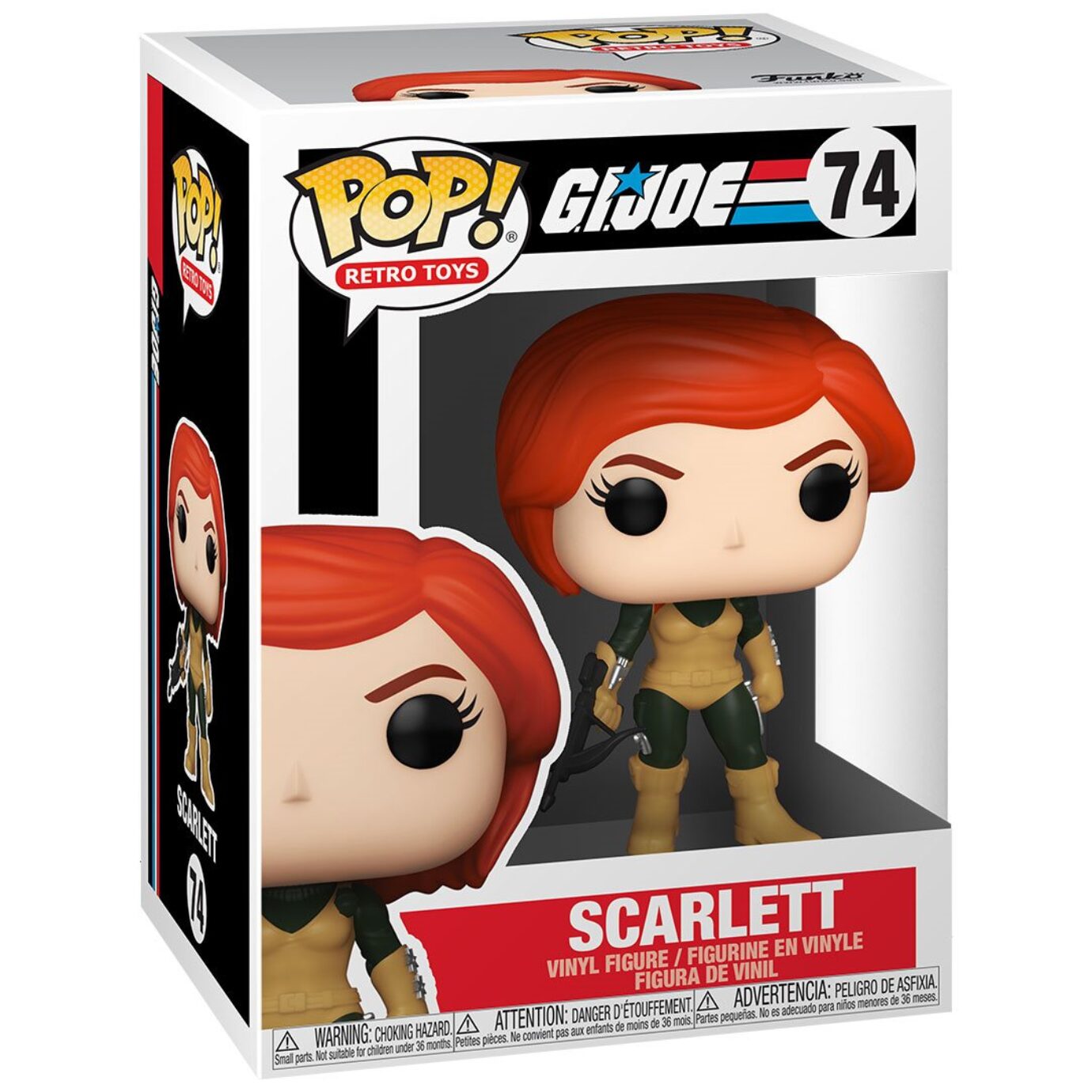 Gifts Greetings Funko Pop G.I. Joe 74 Scarlett